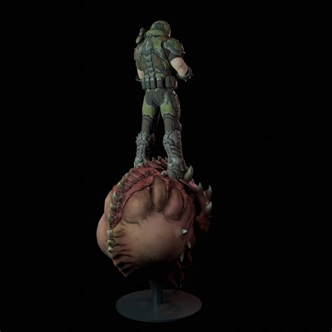 Doom Cacodemon 3d Model By Moogar