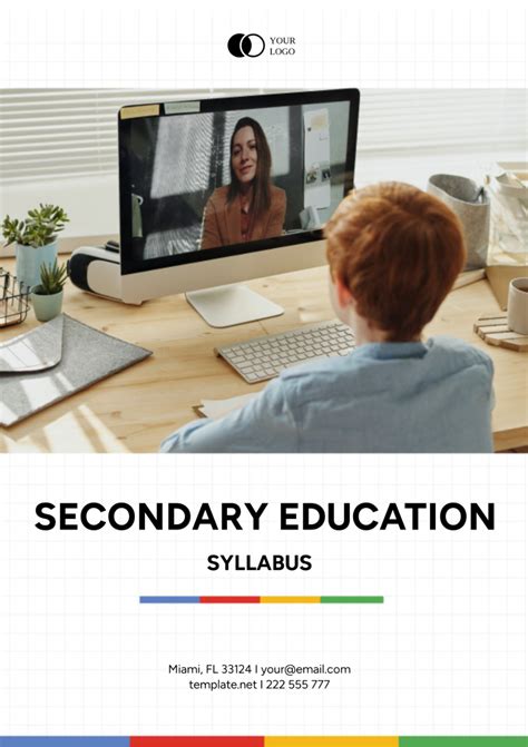 Free Secondary Education Syllabus Template To Edit Online