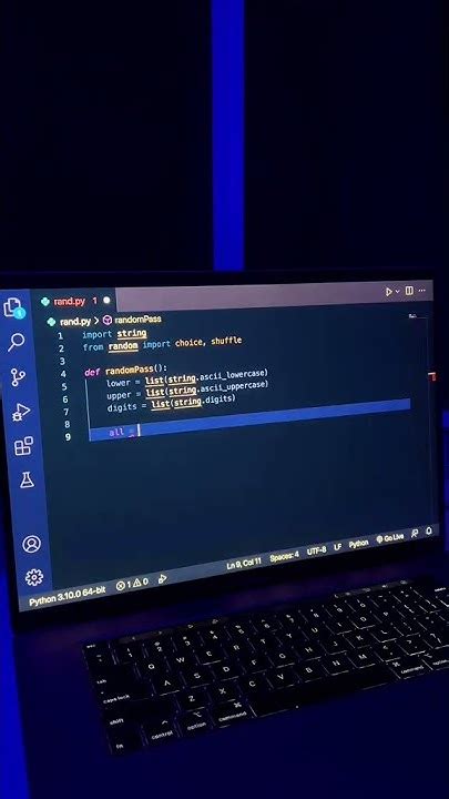 Build A Random Password Generator Using Python Shorts Youtube