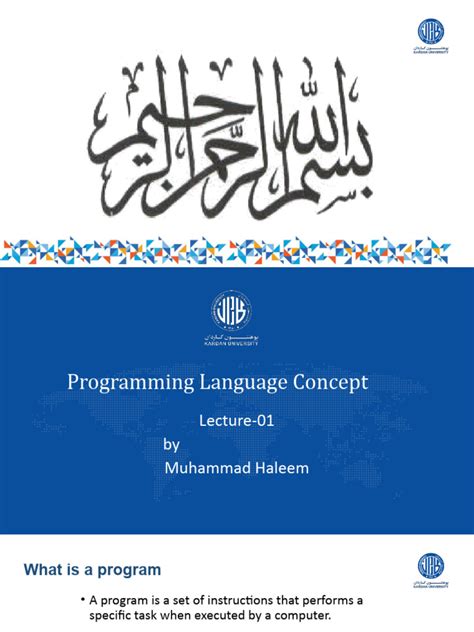 Pogramming Language Concepts 01 Download Free Pdf Computer