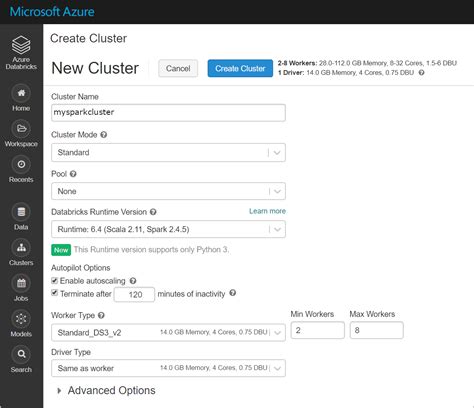 How To Create A Databricks Workspace And Cluster Uw Milwaukee Cloud Computing