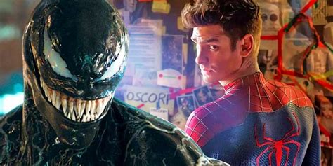 Andrew Garfields Spider Man Fights Tom Hardys Marvel Anti Hero In Dynamic Venom 3 Fan Poster