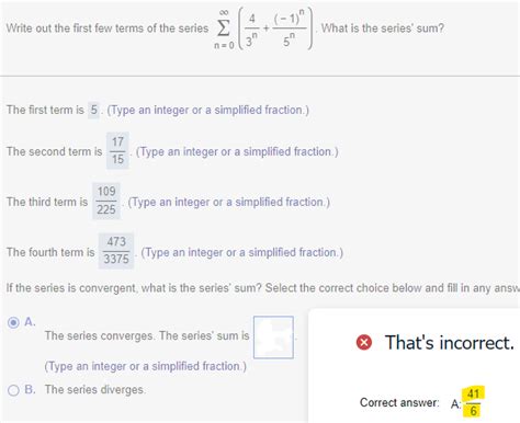 Solved Write Out The First Few Terms Of The Series Chegg