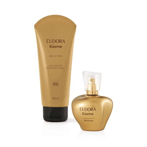 Meu Produtoo Combo Kiss Me Delicious Desodorante Colônia 50ml