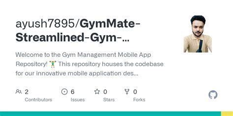 GitHub Ayush7895 GymMate Streamlined Gym Management Mobile App Welcome To The Gym Management