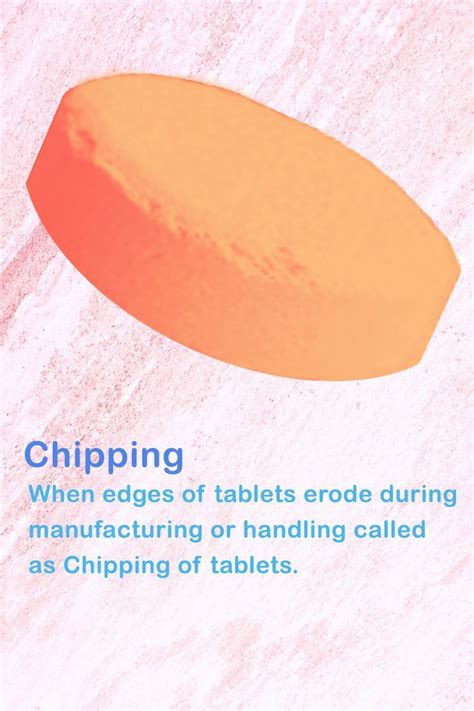 Common Tablet Defects At Compression Stage Artofit