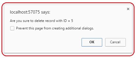Editing And Deleting In MVC Through Model