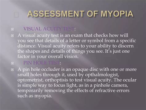 Assessment Of Refractive Errors Ppt