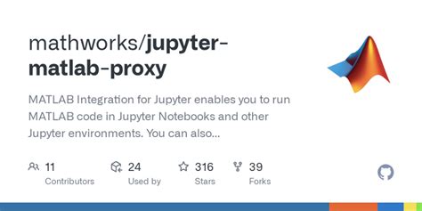 Github Mathworks Jupyter Matlab Proxy Matlab Integration For Jupyter… Lama Itani