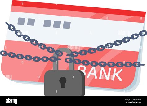 Frozen Bank Accountvector Art That Is Easy To Edit Stock Vector Image