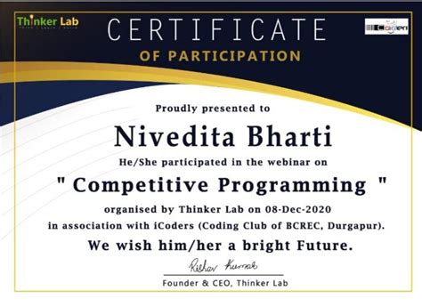 Nivedita Bharti On Linkedin Thinkbigger Thinkerlab