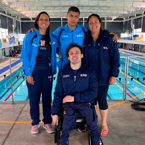 Nadadores paralímpicos do GNU conquistam medalhas no Open FADEC em Buenos Aires Grêmio Náutico