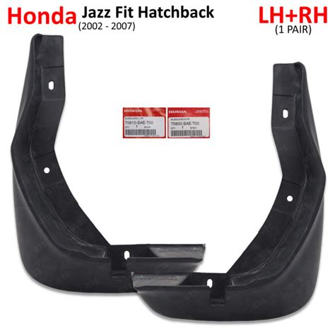 พลาสติกันโคลน พลาสติกบังโคลน ของแท้ ใส่ ฮอนด้า แจ๊ส แฮชแบค Honda Jazz