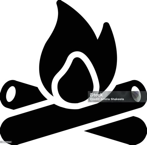 Bonefire Stock Illustration Download Image Now Abstract Bonfire