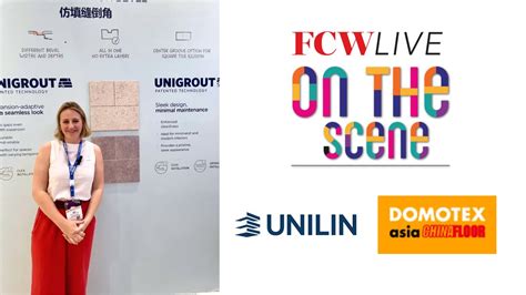 On The Scene Unilin Displays New Unigrout Slim Youtube
