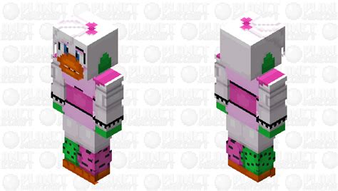 Glamrock Chica Fnafsb Minecraft Skin