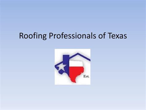 Fort Worth Roofing Contractor By Roofing Professionals Of Texas Issuu