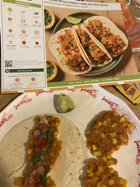 Mexican Cheesy Corn Fritter Tacos Dining And Cooking