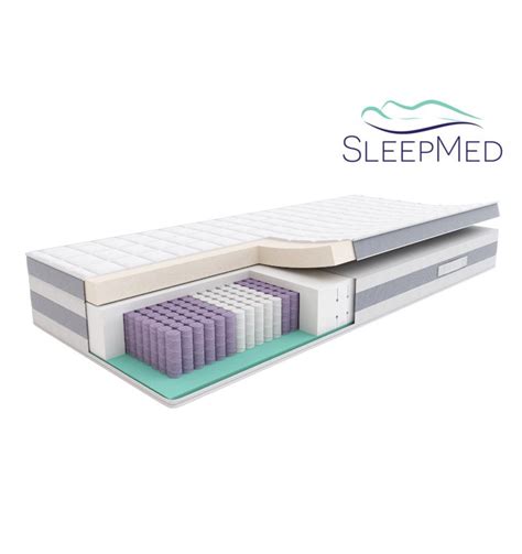 -20% SLEEPMED – MATERAC HYBRID SUPREME PLUS, SPRĘŻYNOWY MULTIPOCKET ...