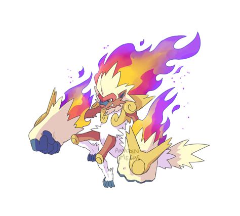 Mega Infernape By Amazen Megas On Deviantart