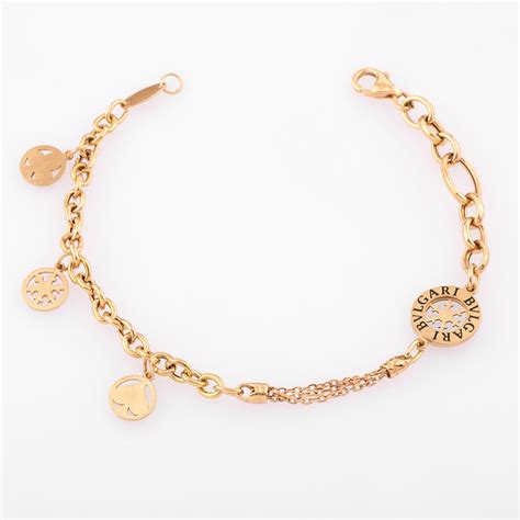 دستبند طلای بولگاری