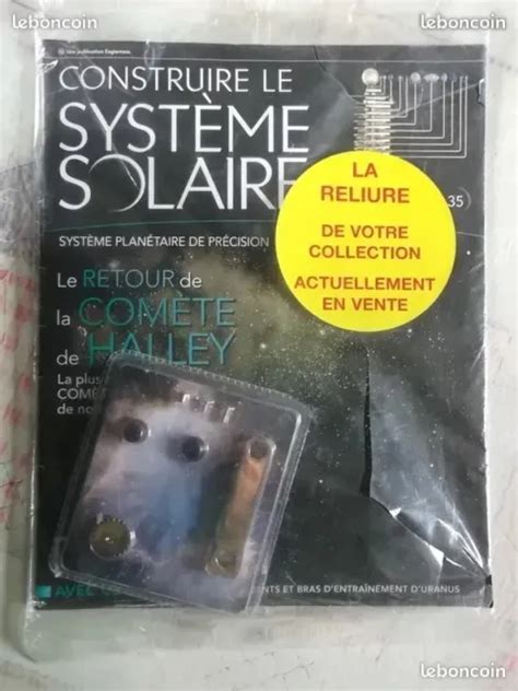 MAQUETTE CONSTRUIRE LE système solaire n35 édition GEO EUR 5 00