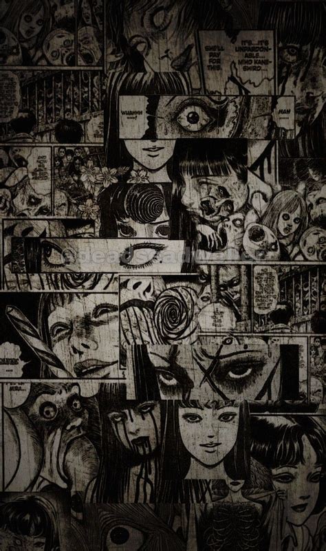 Junji Itto Horror Manga Panel In 2023 Horror Art Manga Art Vintage