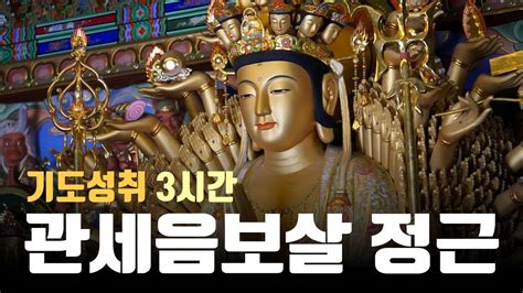3시간 간절한 염불의 힘 운전할 때 염불 관세음보살 정근 기도 가사체 우리말 큰글씨 관음정근 Youtube