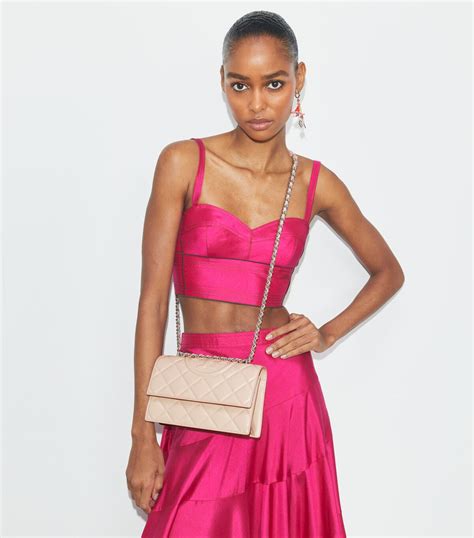 Small Fleming Shoulder Bag Soft Pink Tory Burch Uae