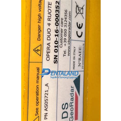 Used Ids Georadar Opera Duo Gpr