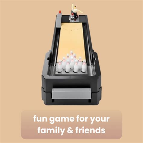 Tabletop Bowling Game Signorth