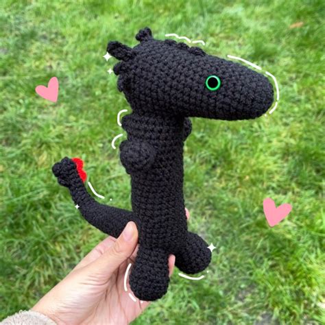 Crochet Toothless Pattern