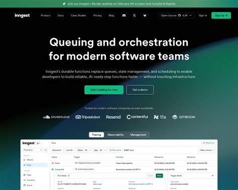 Inngest Queue And Workflow Orchestration Vivociti