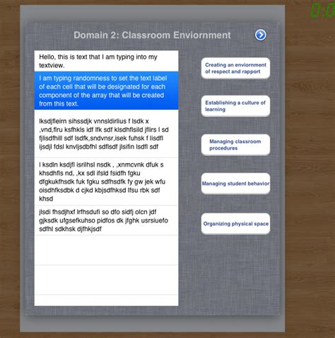 Objective C Add Selected Cell Text Label To Array When Button Is