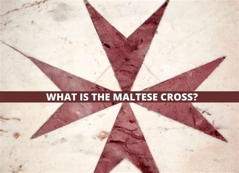 What Does The Maltese Cross Mean Origin And Symbolism