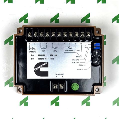Cummins 3044196 Için Governör YeŞİl JeneratÖr