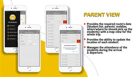 School Bus Mobile App On Behance
