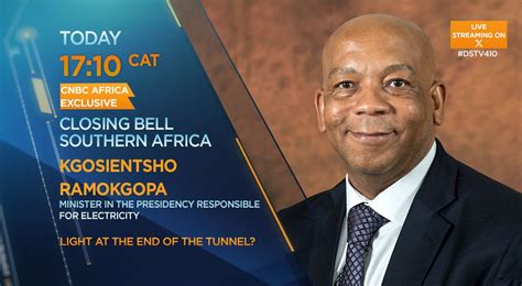 Cbsa Minister On Light At The End Of The Tunnel Cnbc Africa Posted On The Topic Linkedin