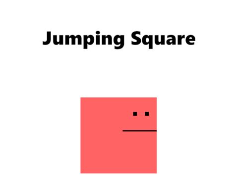 Jumping Square By Gpgamer98
