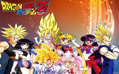 Dragon Ball Z X Sailor Moon By Dbzandsm On Deviantart