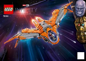 Instrukcja Lego set 76193 Super Heroes Statek Strażników