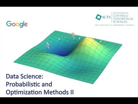 Free Video Statistical Optimal Transport From International Centre For Theoretical Sciences