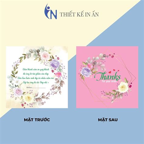 Mua THẺ CẢM ƠN TRI ÂN KHÁCH HÀNG nâng cao thương hiệu sản phẩm Giấy