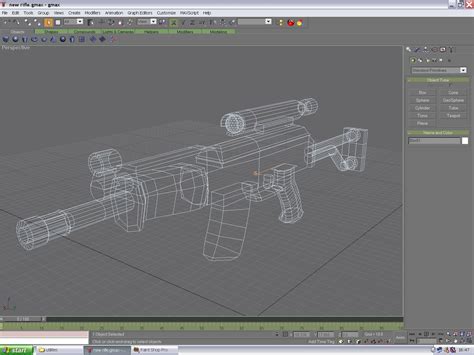 Rifle Scope 3d Model