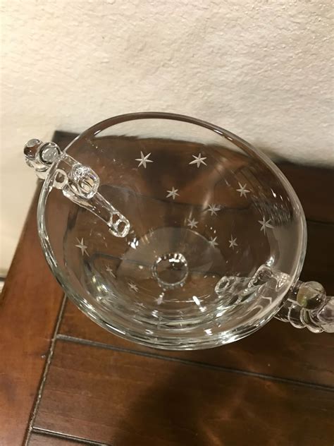 Imperial Candlewick Starlight Footed Sugar And Creamer Set Stuff