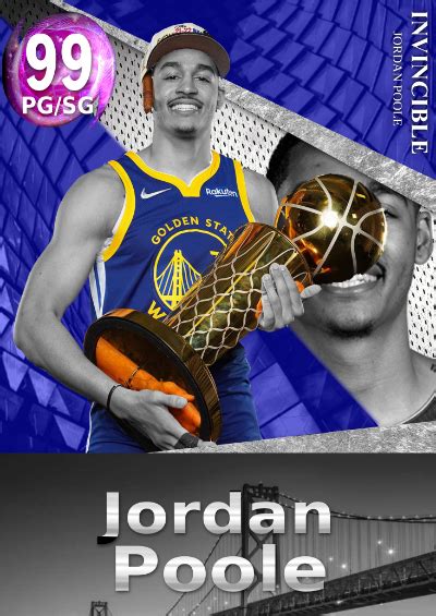 NBA 2K22 | 2KDB Custom Card (Invincible Jordan Poole)
