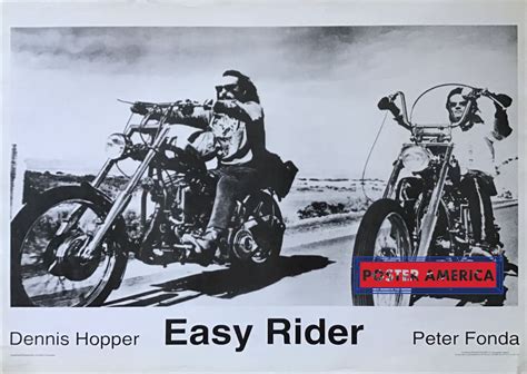 Peter Fonda Easy Rider Poster Easy Rider Vintage Movie Poster