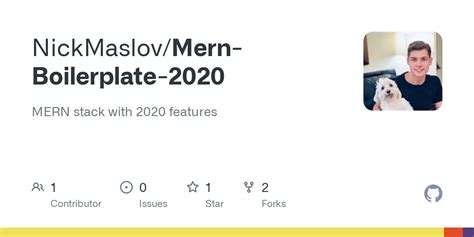 Github Nickmaslov Mern Boilerplate 2020 Mern Stack With 2020 Features