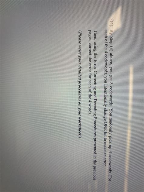 Solved 1 Using The Ascii Binary Character Table Which Is