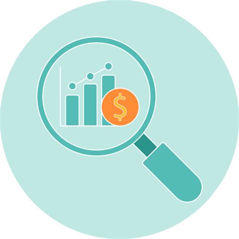 analytic chart generic color fill icon